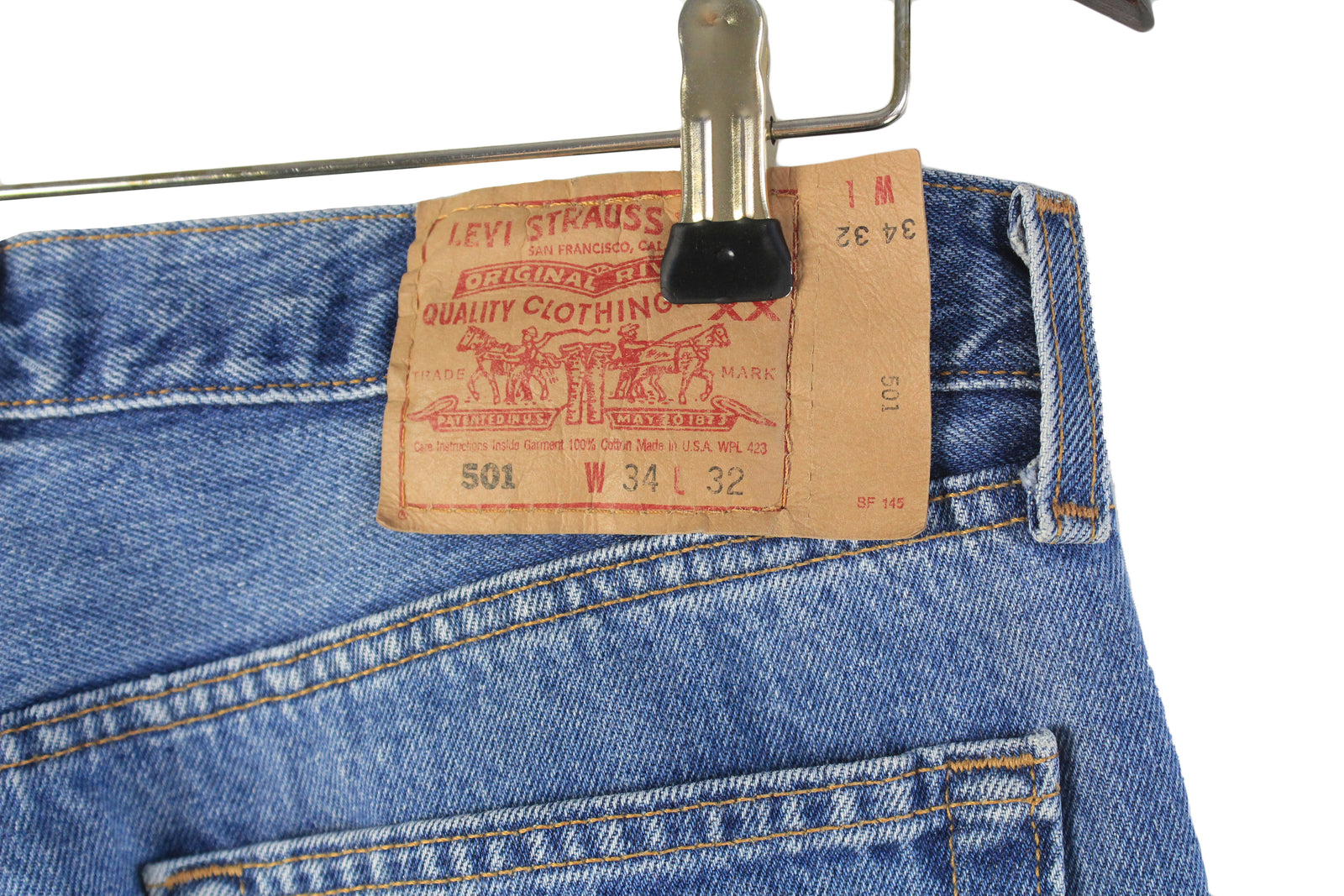 Vintage Levi's 501 Jeans W 34 L 32 – dla dushy Vintage Levi's 501 Jeans W 34 L 32 – dla dushy