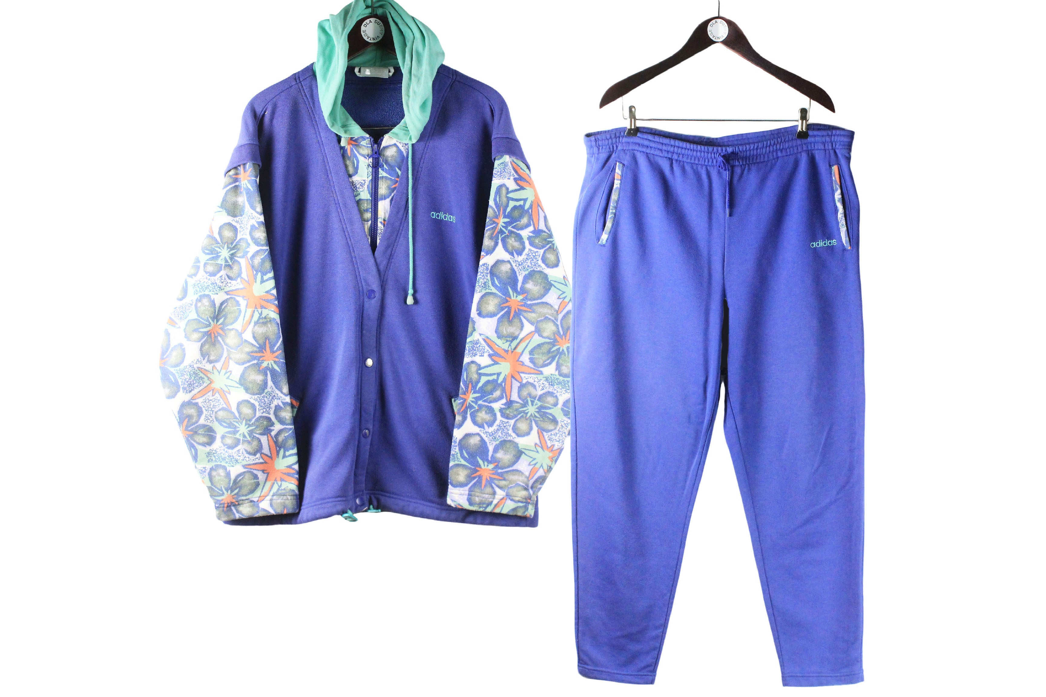 Vintage Adidas Tracksuit Women's XLarge – dla dushy
