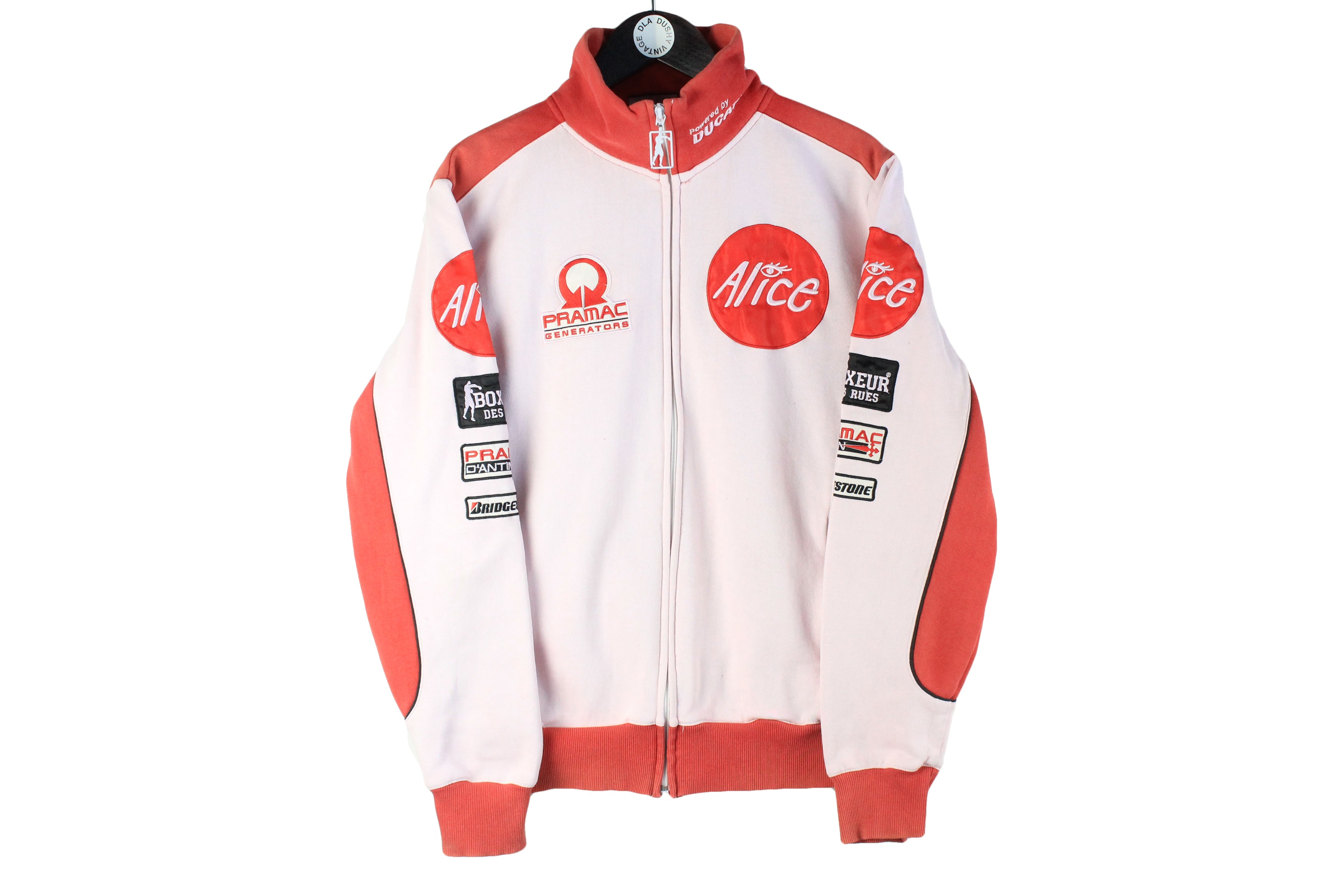 Vintage Ducati Alice Sweatshirt Full Zip Medium – dla dushy