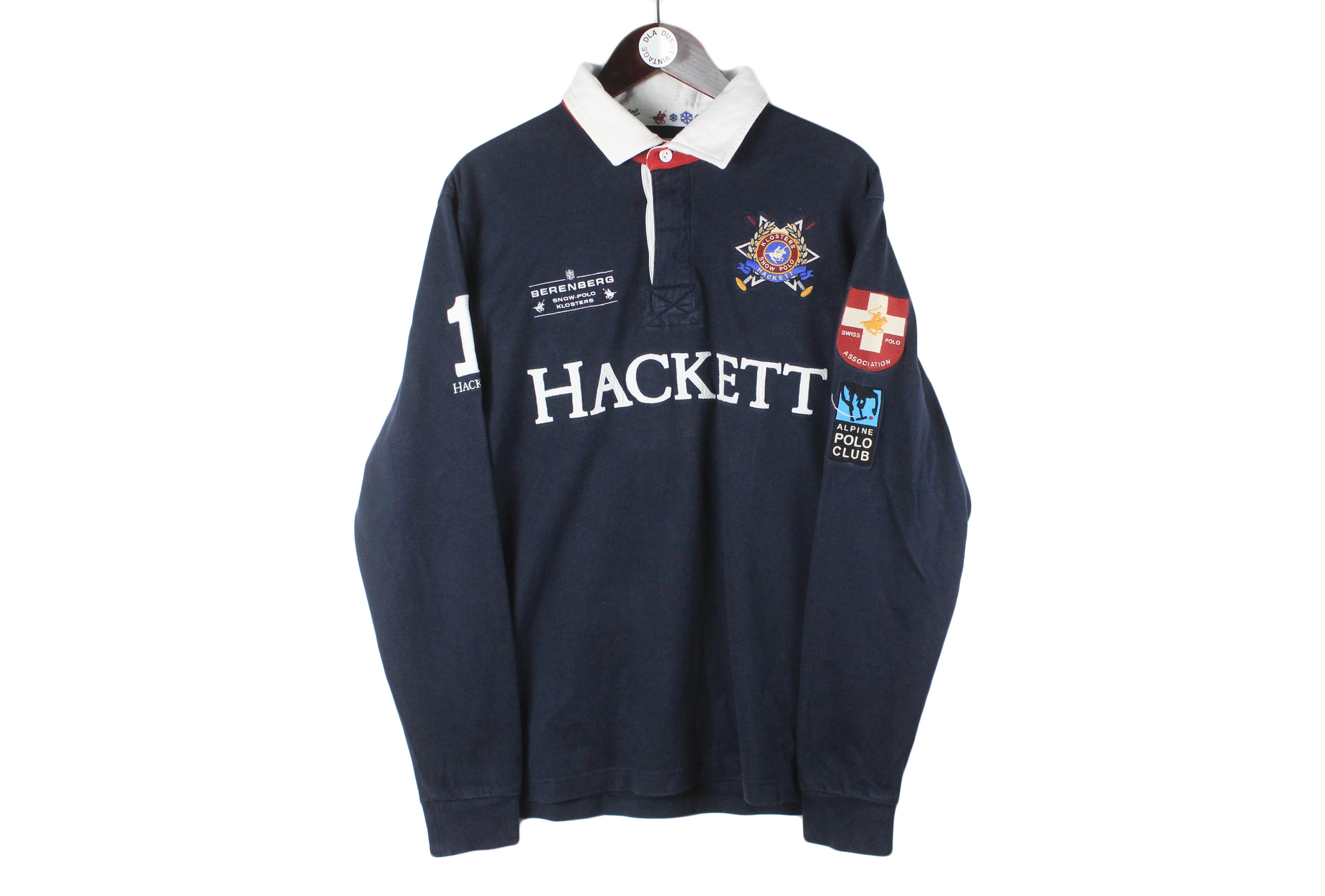 Hackett Rugby Shirt Medium – dla dushy
