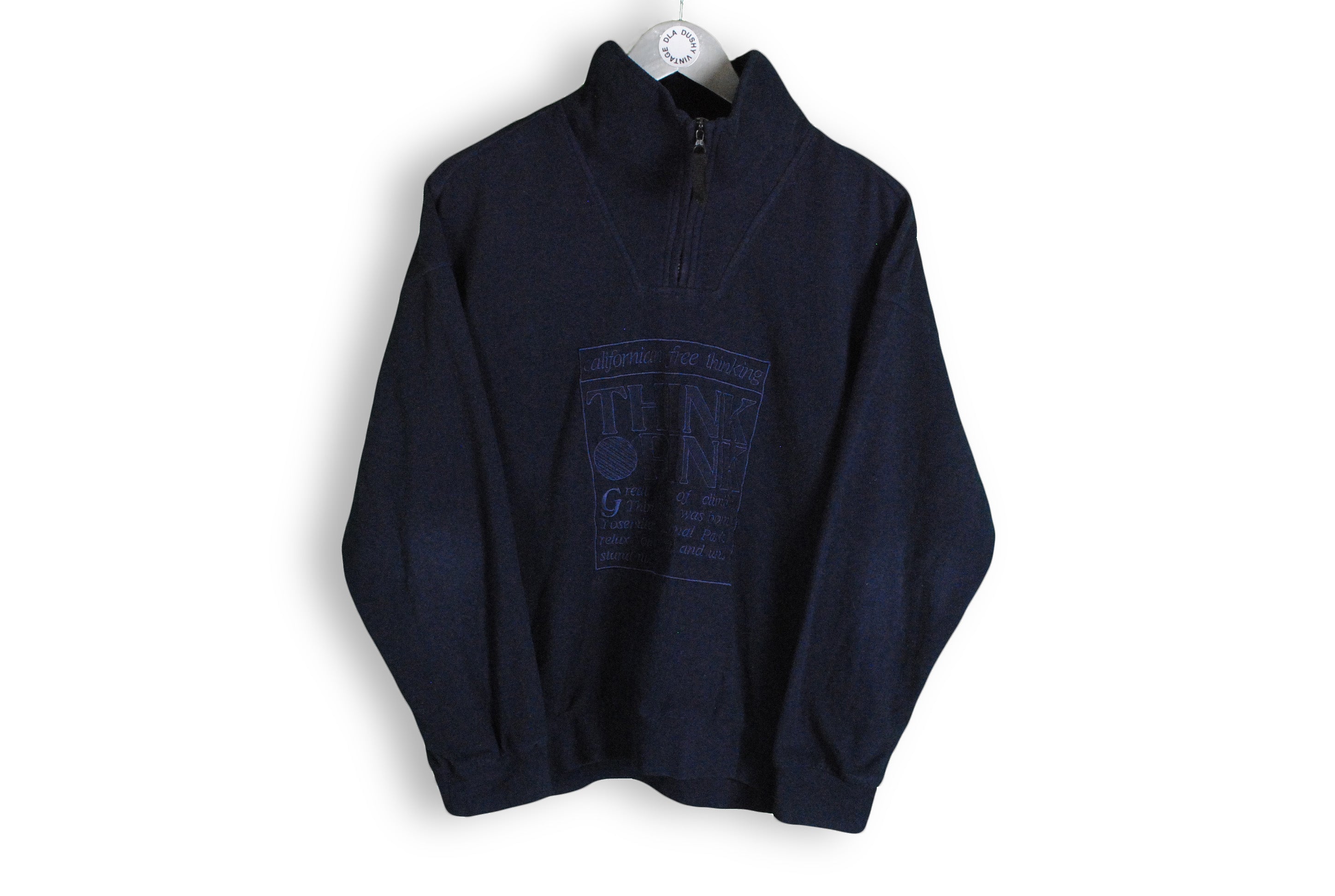 Vintage Think Pink Fleece Small – dla dushy