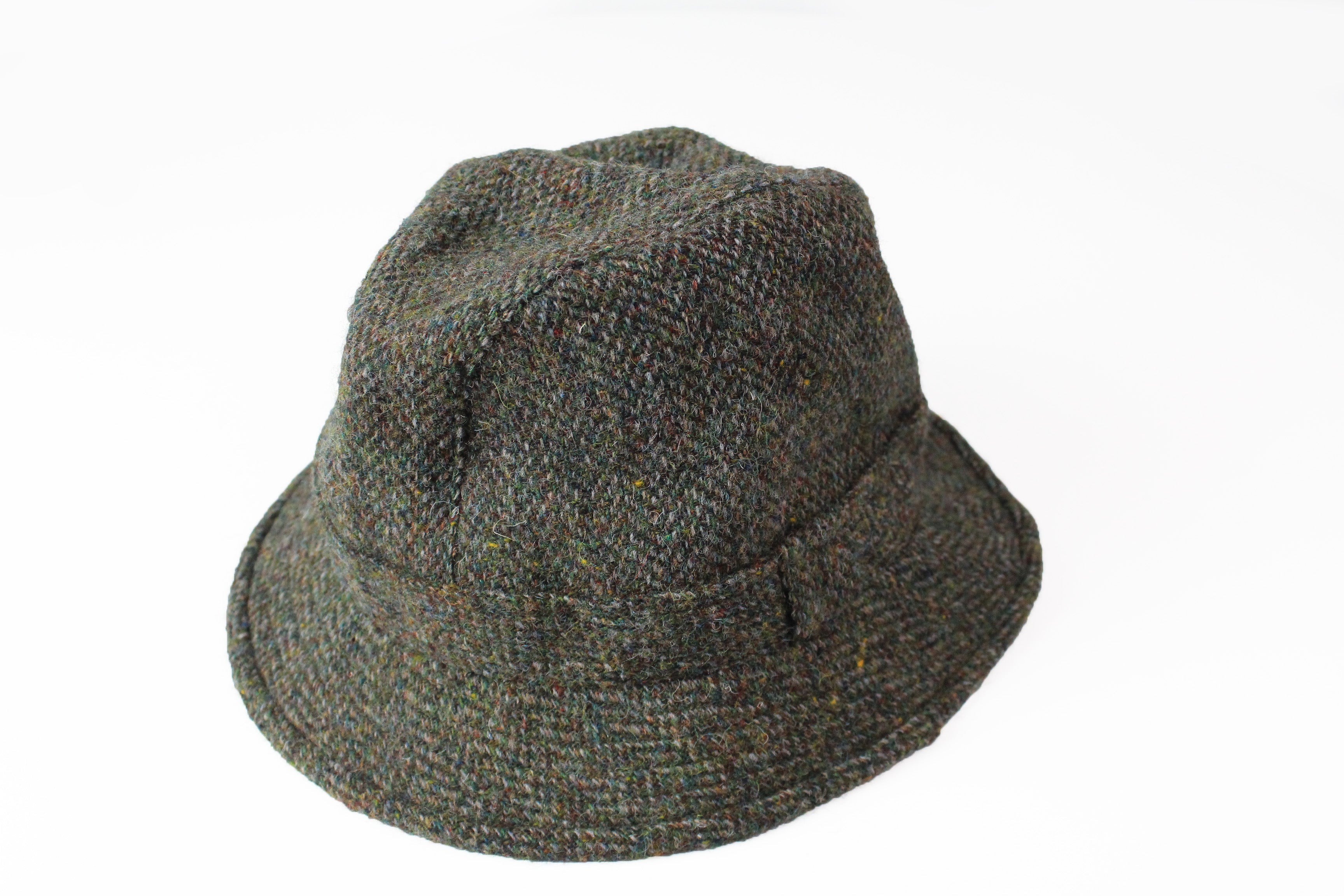Vintage Harris Tweed Hat – dla dushy