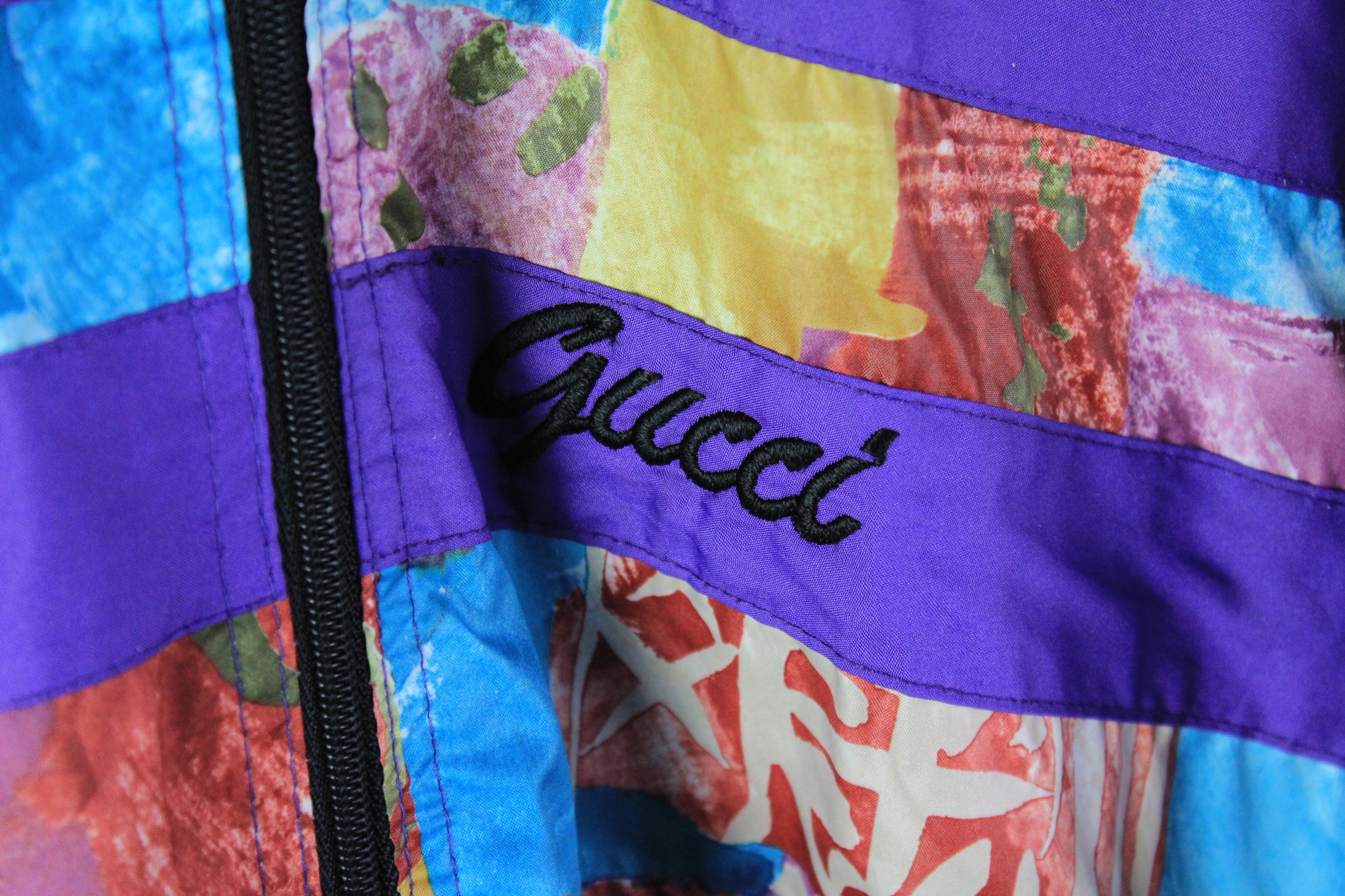 Vintage Gucci Bootleg Track Jacket XLarge – dla dushy